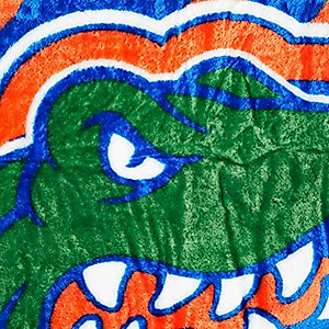 College Covers Florida Gators Raschel Throw Blanket, 60 in by 50 in
