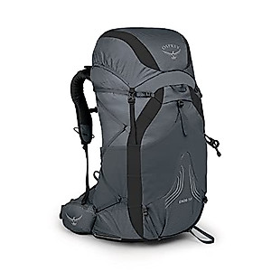 Osprey Exos 58L Men's Ultralight Backpacking Backpack, Tungsten Grey, L/XL