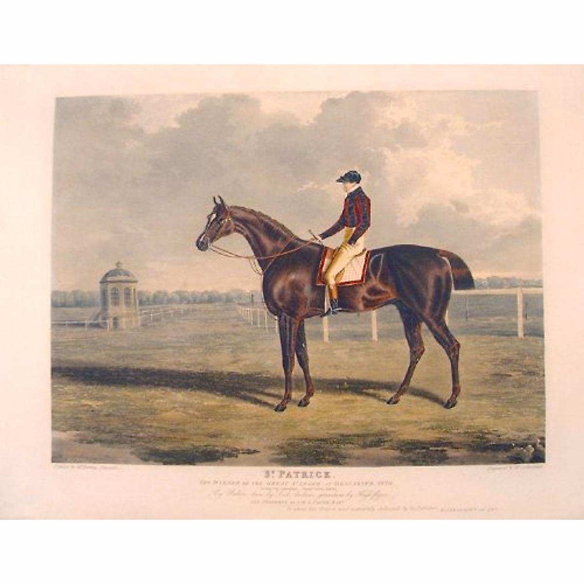 St. Patrick, the Winner of the Great St. Leger, at Doncaster, 1820.
