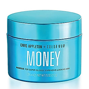 Color Wow Money Masque – Deep hydrating conditioning treatment created with celebrity stylist Chris Appleton; Hydrates, repairs, silkens all hair types, color-treated, dry, damaged, curly, fine; Vegan
