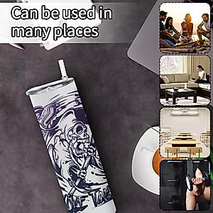 Icesip 25 Pack 20 oz Sublimation Tumblers Blanks, Bulk 20oz Tumbler Blank for Sublimation Cups with Lids and Pads, Stainless Steel Double Wall Insulated Straight Mugs with Box