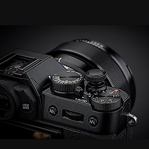 JJC Camera Soft Release Button, Shutter Button for Fuji Fujifilm X-T5 X-T4 X-T3 X-T30 X-T30 II X-T20 X-PRO3 X100V X100F X-E4 X-E3 Sony RX1R II RX10 IV III Leica M10 M9 Nikon Df F3