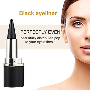 Boobeen Eyeliner Pencil - Black Eyeliner Pen Gel - Quick Drying Formula Eye Liner - Waterproof Smudge-proof All Day Eyeliner Makeup - Long Lasting Create Statement Eye Look