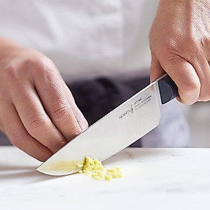 Opinel Intempora 6 Inch Chef Knife – Smaller Sized, Easy to Handle, Full Tang Construction, Ideal for Cutting, Chopping, Slicing,Silver,One Size,254526