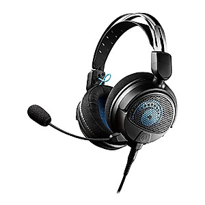 Audio-Technica ATH-GDL3BK Open-Back Gaming Headset, Black