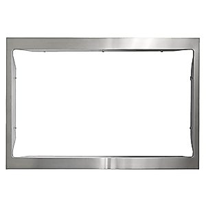 Panasonic 24-inch Microwave Trim Kit, Stainless Steel, for use with 1.2 cu ft NN-CD87KS Panasonic Microwave Oven – NN-TK81KCS