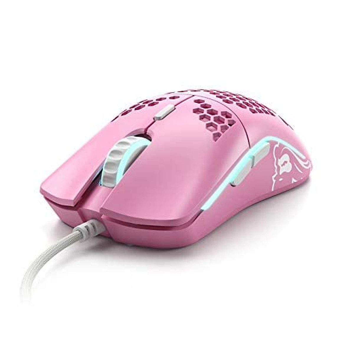Glorious Gaming Mouse - Model O 67 g Superlight Honeycomb Mouse, Limited Edition Matte Pink - USB Gaming Mouse