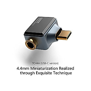 DD ddHiFi TC44A USB-C / Type-C to 4.4mm Single-Ended Headphone Jack Adapter, Audio Converter for Earphones / Headphones