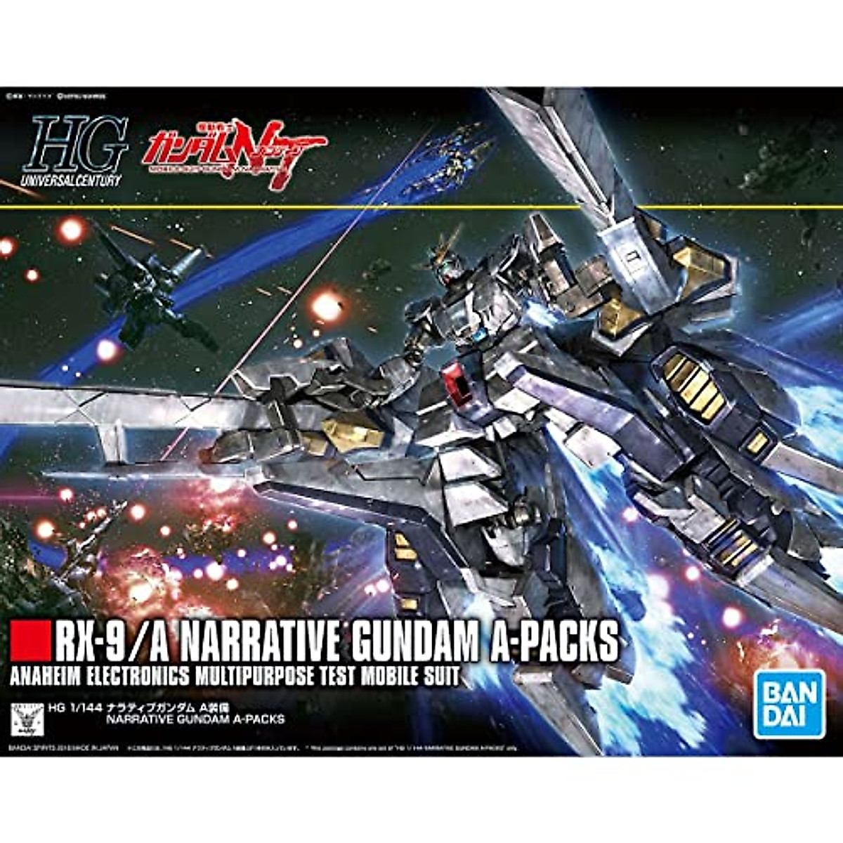 Bandai 1/144 HGUC Narrative Gundam A Equipment Plastic Kit