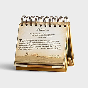 DaySpring Flip Calendar - God's Promises Day by Day - 77872 , Brown