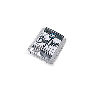 The Rag Company - The Big One - Waffle-Weave Microfiber Drying Towel; Super Absorbent for Car Washes, Detailing, and More; Buttersoft Suede Edges; Scratch-Free, 450GSM, 25in x 40in, Grey