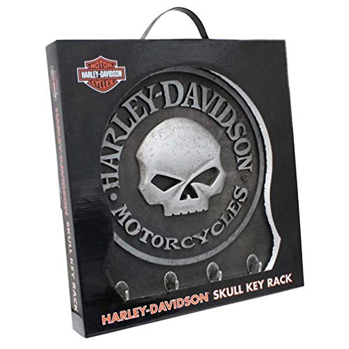 Harley-Davidson Sculpted 3D Willie G Skull Key Rack, Textured Finish HDL-15313