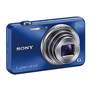 Sony Cyber-shot DSC-WX150 18.2 MP Exmor R CMOS Digital Camera with 10x Optical Zoom and 3.0-inch LCD (Blue) (2012 Model)
