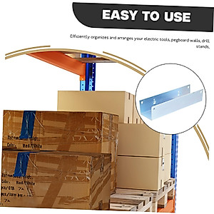 VILLFUL Power Tool Organizer Cordless Drill Holder Tool Organization Cordless Drill Hanger Garage Organization Drill Wall Mount Garden Tool Organizer Garage Hanger Stainless Steel Silver