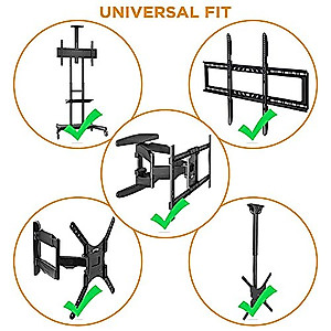 Szblnsm Outdoor TV Cover 55" - 58" - with Bottom Cover - 600D Water-Resistant and Dust-Resistant Material- Fits Your TV Better