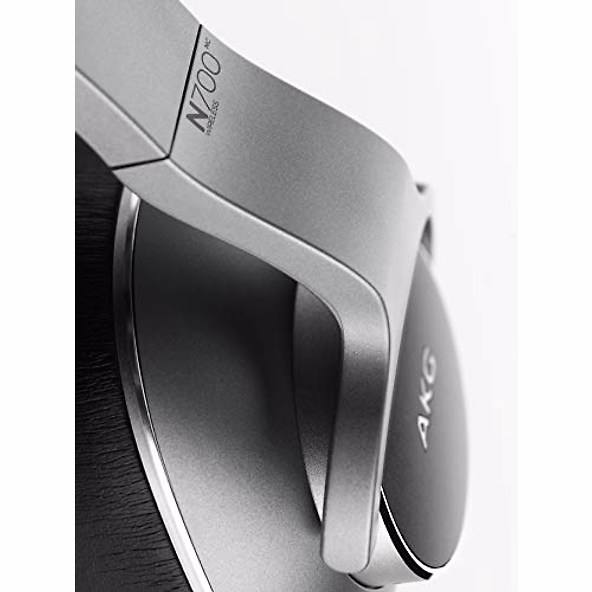 Samsung AKG N700NC Over-Ear Foldable Wireless Bluetooth Headphones, Active Noise Cancelling Headphones - Silver (US Version)