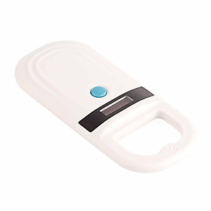 Microchip ID Reader, Rechargeable Pet Scanner Reader,Supports Reading FDXB and EMID Microchips,for Animal Management, Resource Management, Railway Detection