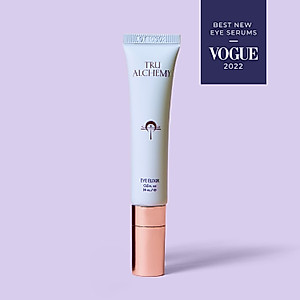 Tru Alchemy Eye Elixir Cooling Eye Treatment Cream - Dark Circle Eye Cream for Puffiness and Bags Under Eyes - Caffeine, Hyaluronic Acid, Vitamin C