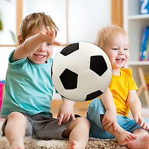 CHELEI2019 2PCS 9" Plush Soccer Ball Pillow Soft Stuffed Animal Football Boys Toddler Toy Gifts