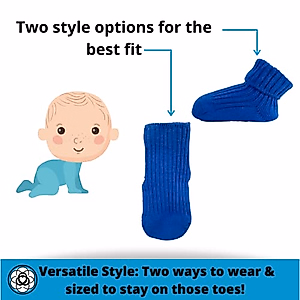 jan de kids Newborn Baby Socks Gift Set - 4 Soft Pairs - Comfortable - Unique - Funny - Perfect for Baby Showers - Sized 0-6 Months