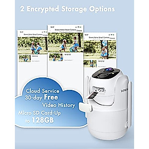 MUBILIFE 2K Wireless Security Camera, 360° Pan Tilt Outdoor Cameras for Home Security, Battery Powered, IP66 Waterproof, AI Motion Detection, Color Night Vision, Siren & Spotlight, 2.4G WiFi