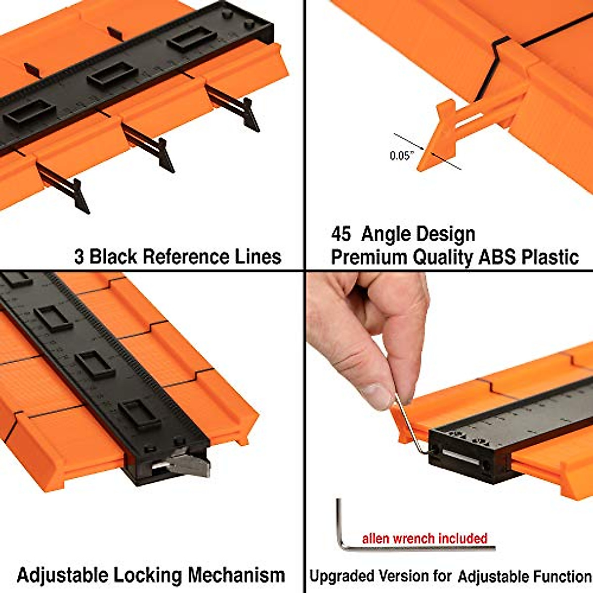 CALO Tools, Contour Gauge Tool, Outline Tool, Super Gauge Tool, Shape Outline Tool, Profile Gauge, Super Gauge, Profile Tool, Gauge Duplicator, Contour Tool, Contour Gauge Lock, Gauge Profile