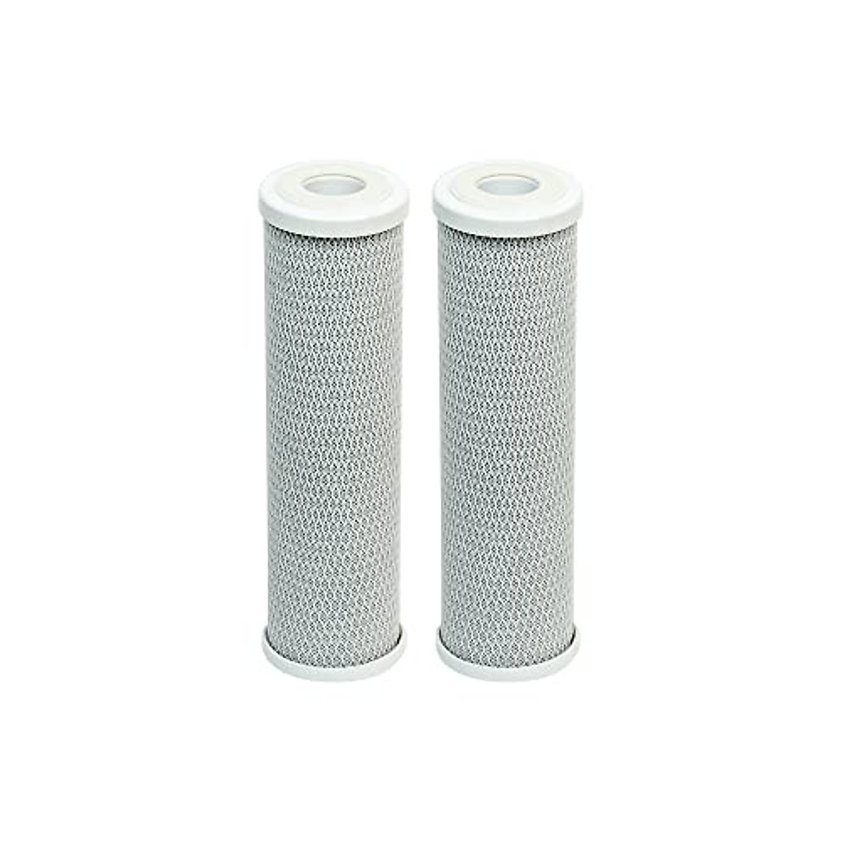 CFS – 2 Pack Whole House Water Filter Cartridges, Carbon Filter For Cleaner Water at Home – Remove Bad Taste & Odor – Whole House Replacement Water Filter Cartridge - 5 Micron - White