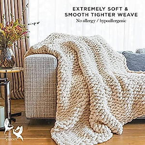 Chunky Knit Blanket Throw - 50"x60" 4.25lbs, Chunky Knit Blanket, Knit Blanket, Knit Throw Blankets, Knitted Throw Blankets, Knitted Blanket, Chunky Blanket, Chunky Knit Blanket Throw