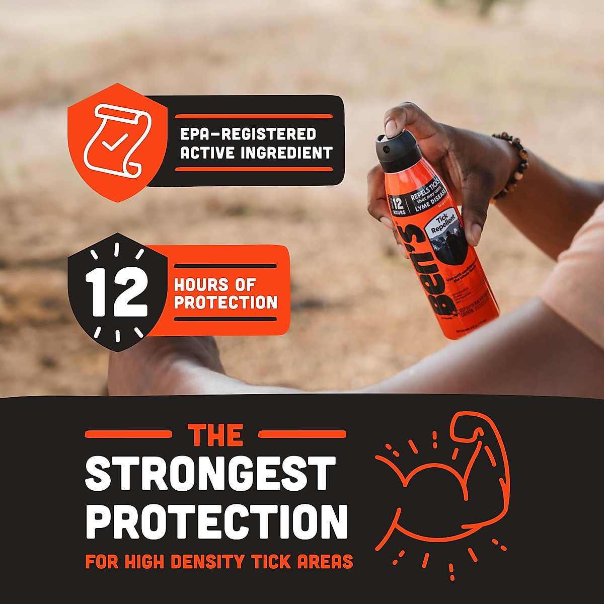 Ben's Tick Repellent 6 oz. Eco-Spray - 3 Pack