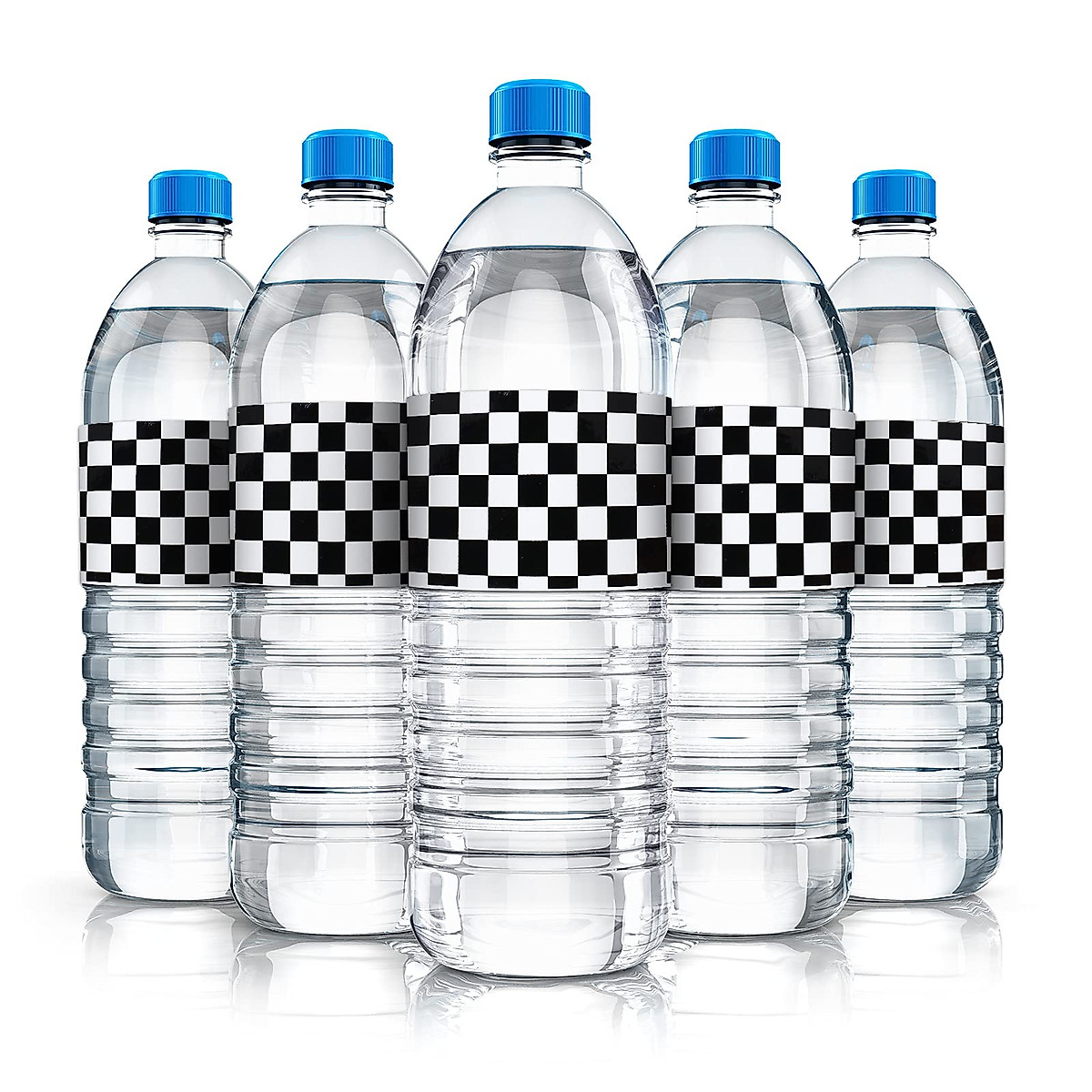 MTLEE Checkered Flag Tape Checkered Packing Tape Race Car Tape Printed Tape 1.88 Inches 100 Yards DIY Crafts Buffalo Tape Single Roll for Scrapbooking DIY Crafts Box Decoration