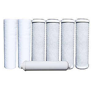 Watts 7-PK RO Filters Premier (500024 Compatible) 1 Year 5 Stage Reverse Osmosis Replacements
