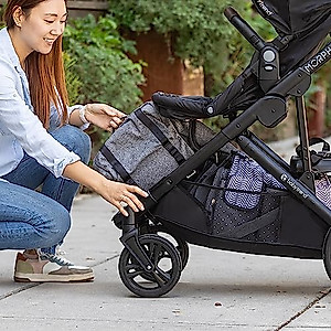 Baby Trend Morph Single to Double Modular Travel System, Black