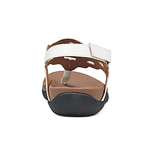 Rockport Women's Ridge Sling Sandal, White, 10 W US
