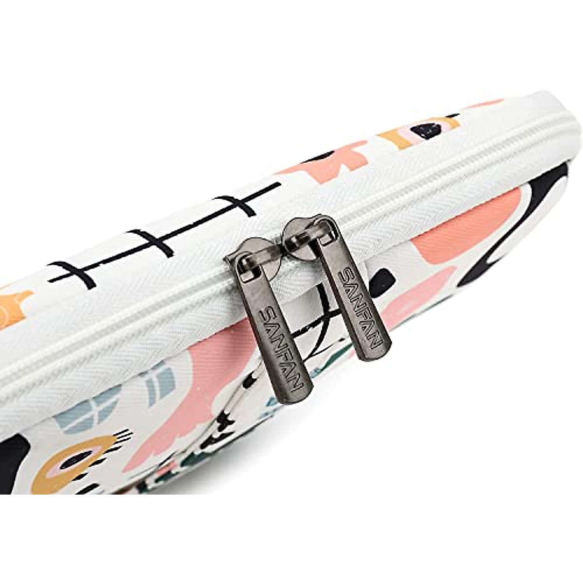 SANFAN 360° Protective Laptop Sleeve Case Bag,Laptop Cover with Handle and Luggage Strap for MacBook Pro 14 inch,Surface Laptop 14.4 inch and 14 inch Laptop