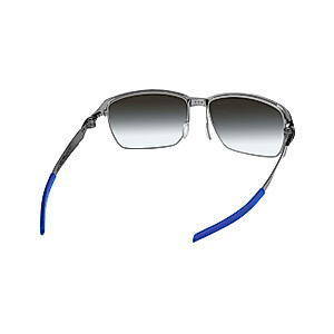 Mryok 2 Pair Replacement Earsocks Kits for Oakley Tinfoil OO4083 - Blue & Black