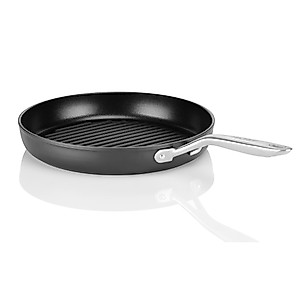 TECHEF - Onyx Collection, 12-Inch Grill Pan, coated with New Teflon Platinum Non-Stick Coating (PFOA Free) (12-inch)
