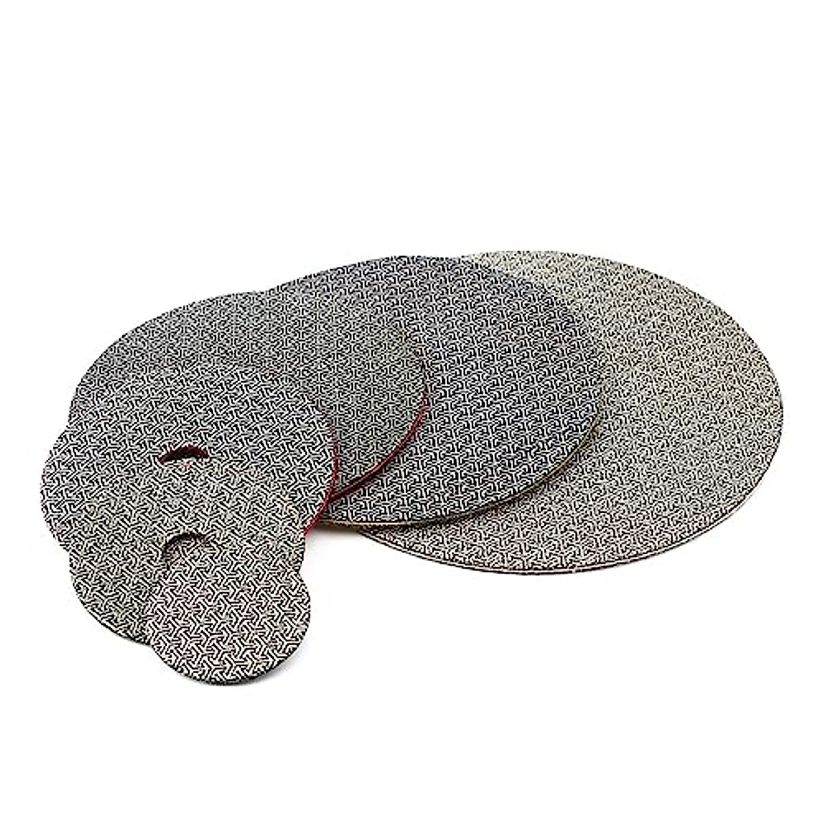 NOLLAM Polishing Pad Electroplated Diamond Polishing Pads Diamond Hand Polishing Pads Glass Granite Marble Sanding Polishing Surfaces Polish Pad Kit (Size : Grit 200, Color : 1 PC_3 INCHES)