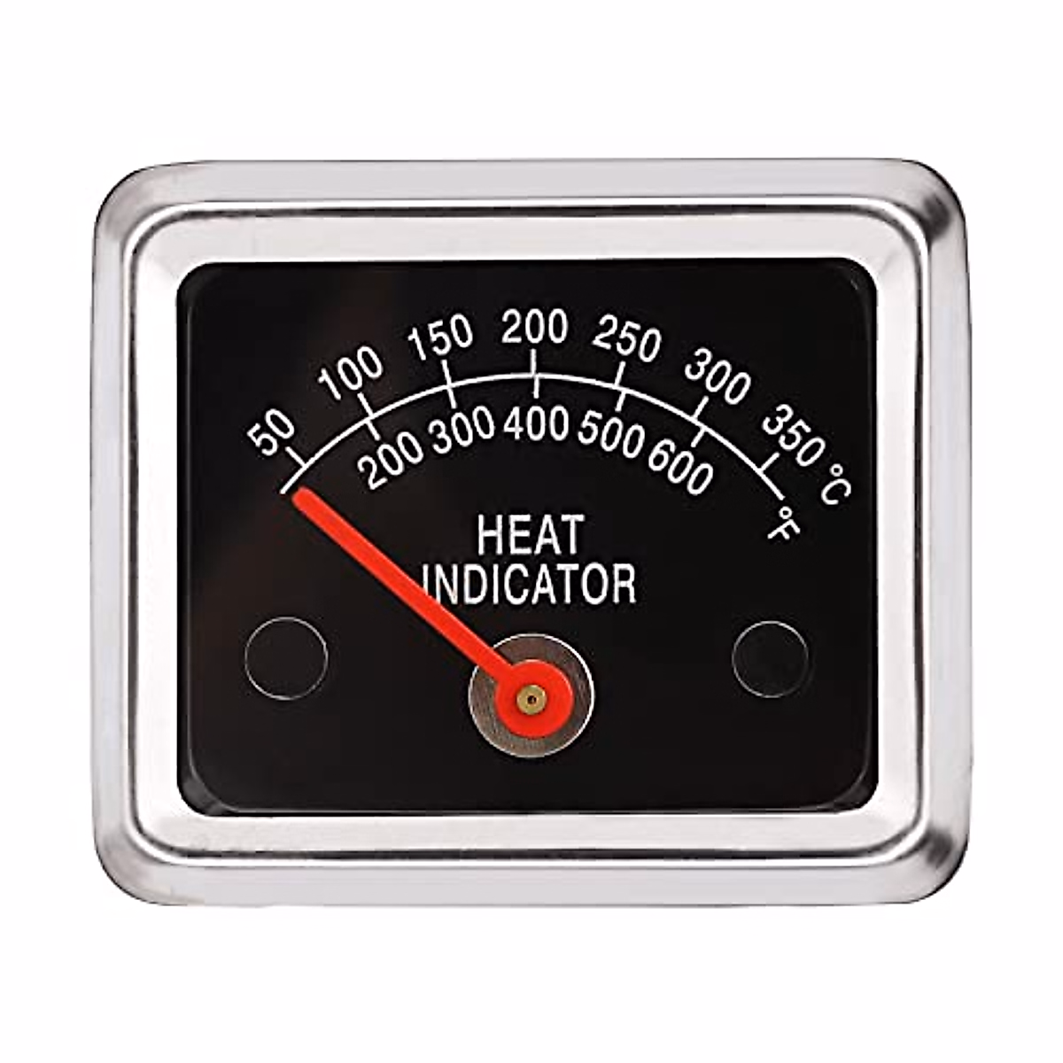 Hisencn BBQ Barbecue Stainless Steel Grill Temperature Temp Gauge Thermometer Replacement for Ducane 30400040, 30400041, 30400042, 30400043, 30400045 Meat Cooking Heat Indicator