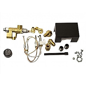 Copreci Rear Inlet Safety Pilot Kit with 3-inch Swivel Quick Connect (80PKNQM), Natural Gas