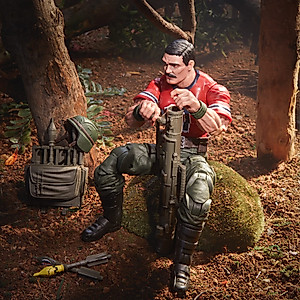 G.I. Joe Classified Series David L.Bazooka Katzenbogen Action Figure 62 Collectible Premium Toy with Accessories 6-Inch-Scale Custom Package Art