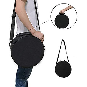 Steel Tongue Drum Tank Drum - Standard C Key 8 Notes 8 inches Pan Drum - Percussion Instrument with Drum Mallets -Handpan Drum with Bag, Music Book, Finger Picks for Camping, Meditation, or Yoga