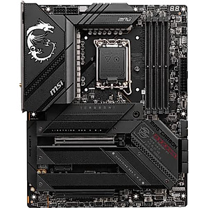 MSI MPG Z790 Carbon WiFi Gaming Motherboard (Supports 12th/13th Gen Intel Processors, LGA 1700, DDR5, PCIe 5.0, M.2, 2.5Gbps LAN, USB 3.2 Gen2, Wi-Fi 6E, ATX)
