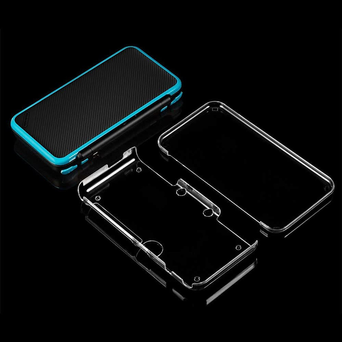 OSTENT Transparent Clear Crystal Protective Cover Case Shell for Nintendo New 2DS LL/XL Console