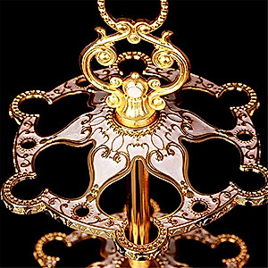 ZCGDP European-Style -Layer Wine Glass Holder Set Villa KTV Bar Home Cup Holder Decoration Wedding Props (Color : D)