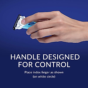 Gillette TREO Razor - Disposable Razors With Built-in Shave Gel, Great for Caregivers (Pack of 30)