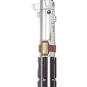 Star Wars Rey Electronic Blue Lightsaber Toy for Ages 6 & Up with Lights, Sounds, & Phrases Plus Access to Training Videos