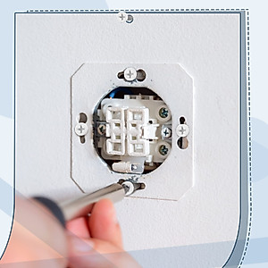 100 Pcs 5 Size #8 White Screws White Head Screws White Coated Screws Covers Head Wood Screws Wall Plate Screws Stainless Steel Screw Self Tapping Screw for Switches Cover (0.5/0.75/1/1.25/1.5 Inch)