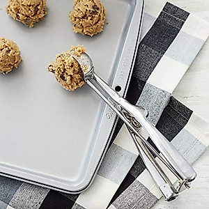 Wilton Stainless Steel Small Cookie Scoop, Silver