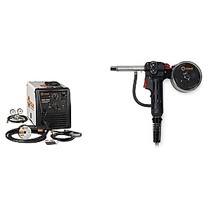 Hobart Handler 210 MVP MIG Welder + Spool Gun Kit - Versatile Welding Bundle for Precision Welding