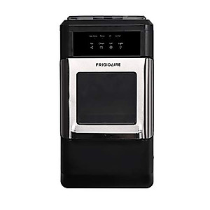 Frigidaire EFIC235-AMZ Countertop Crunchy Chewable Nugget Ice Maker, 44lbs per day, Self Cleaning Function